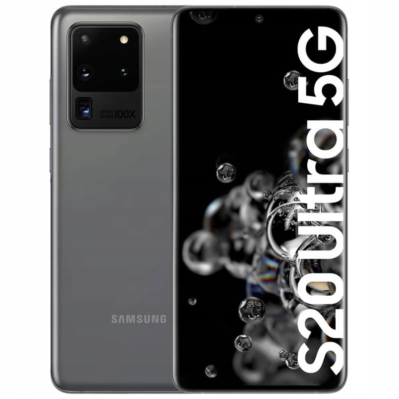 SAMSUNG Galaxy S20 Ultra 5G SM-G988 COSMIC GRAY - 9032755511 - oficjalne archiwum Allegro