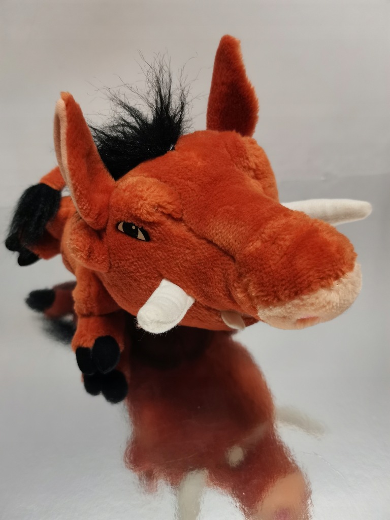 PUMBA guziec świetna maskotka Król Lew DISNEY 31cm - 13308837793 ...