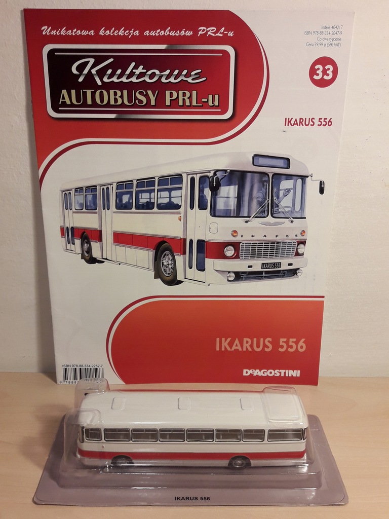 Ikarus 556 Kultowe Autobusy PRL-u Nr 33 DeAgostini - 13100169806 ...
