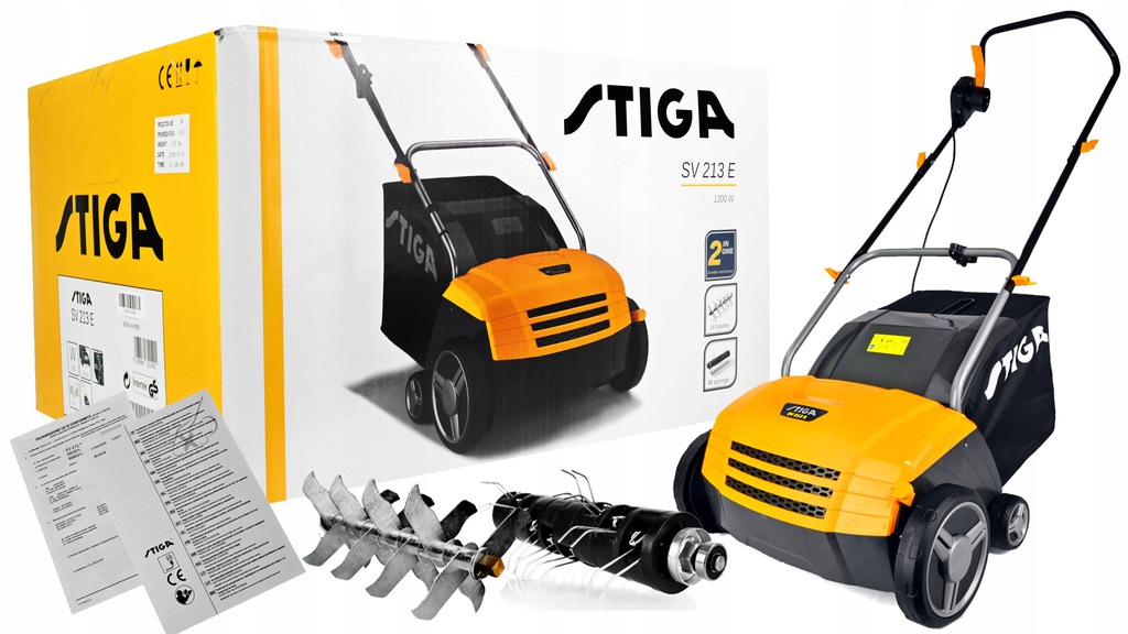 Купить НАБОР Скарификатора STIGA AERATOR ELECTRIC XXXL: отзывы, фото и ...