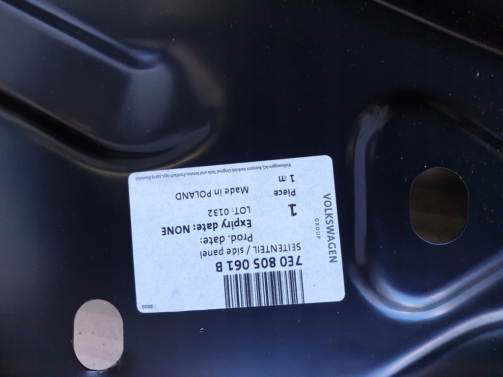 VW T5 LIFT T6 POSZYCIE FARTUCH 7E0805061B - 7839137706 - oficjalne ...