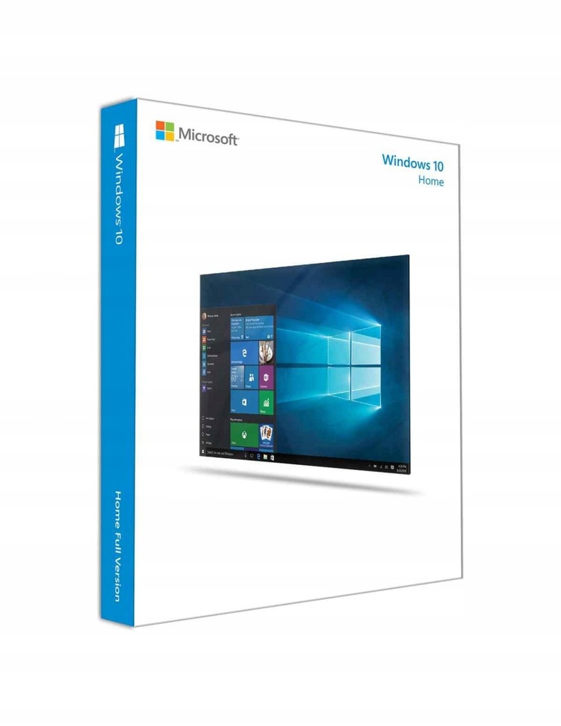 Microsoft Windows 10 HOME BOX PL - 13442555343 - oficjalne archiwum Allegro