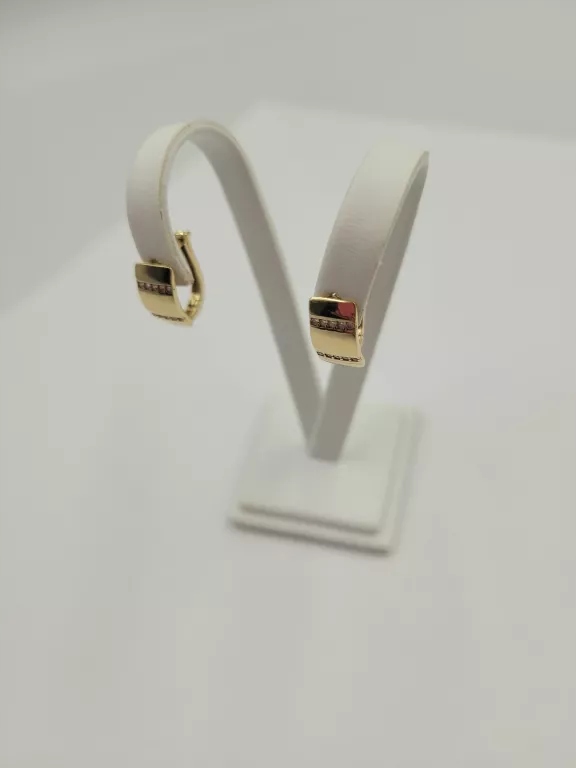 PIĘKNE ZŁOTE KOLCZYKI 585/14K/2,48G - 12956917547 - oficjalne archiwum Allegro