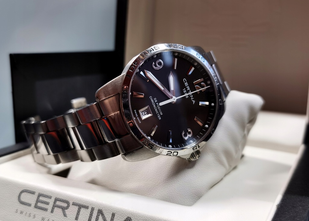 Zegarek Certina DS Podium Chronometer Sapphire DAT - 13093013862 - oficjalne archiwum Allegro