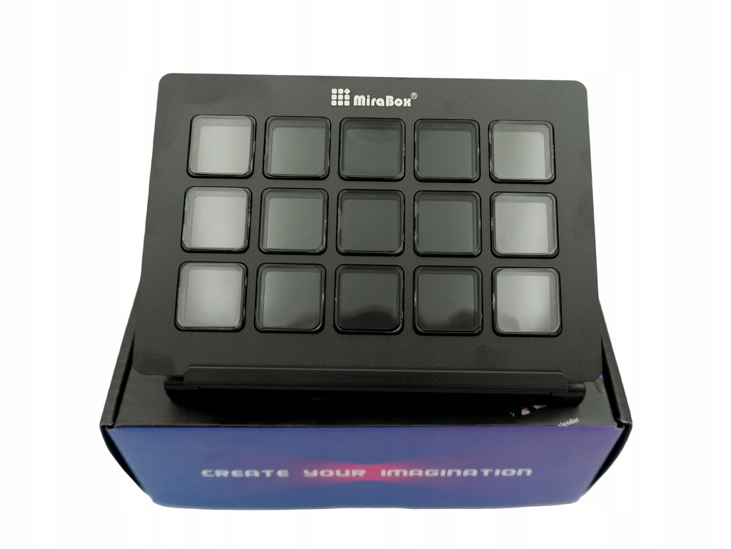 Stream Dock Stream Deck Panel Sterowania Konsola Streaming 15klawiszy ...