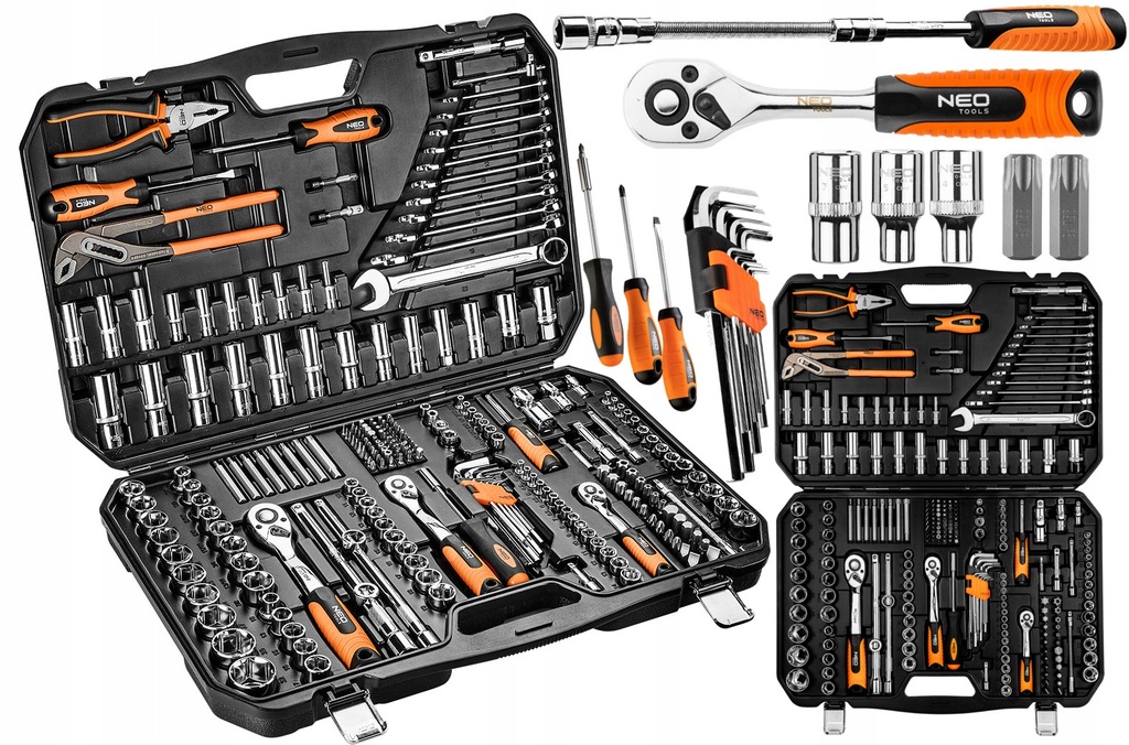 ZESTAW KLUCZY nasadowych NEO Tools 08-681 233 el. - 6914014409 - oficjalne archiwum Allegro