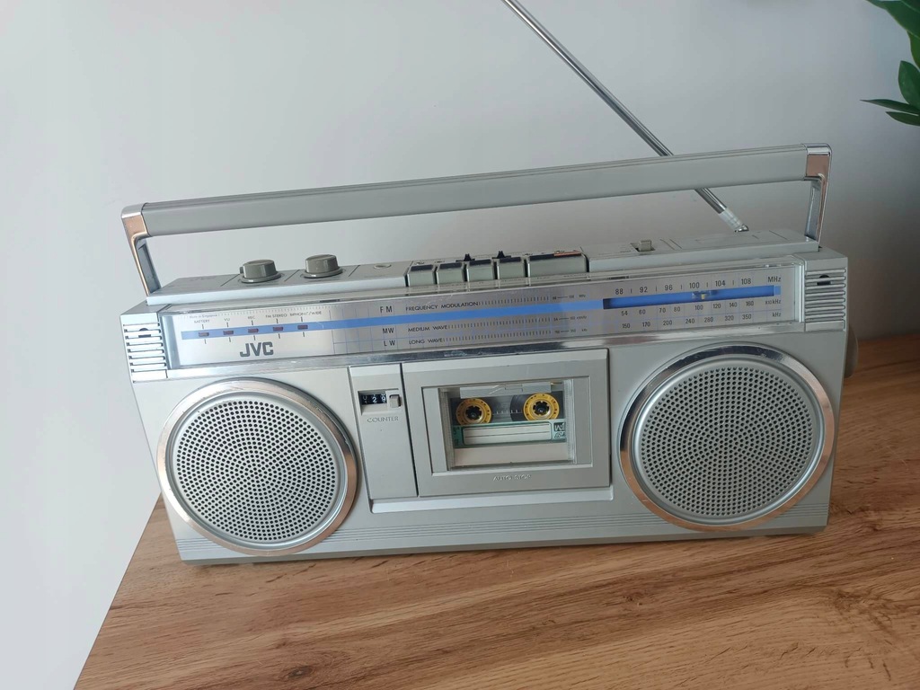 Stary radiomagnetofon JVC RC-363 Ghettoblaster - 13661144450 ...