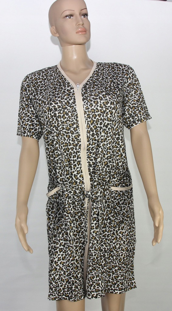 Podomka plażówka sukienka domowa PANTERKA XXL - 13644178333 - oficjalne ...