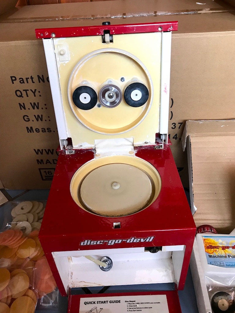 DISC GO DEVIL - MASZYNA DO REGENERACJI PŁYT CD DVD - 7523960788 ...