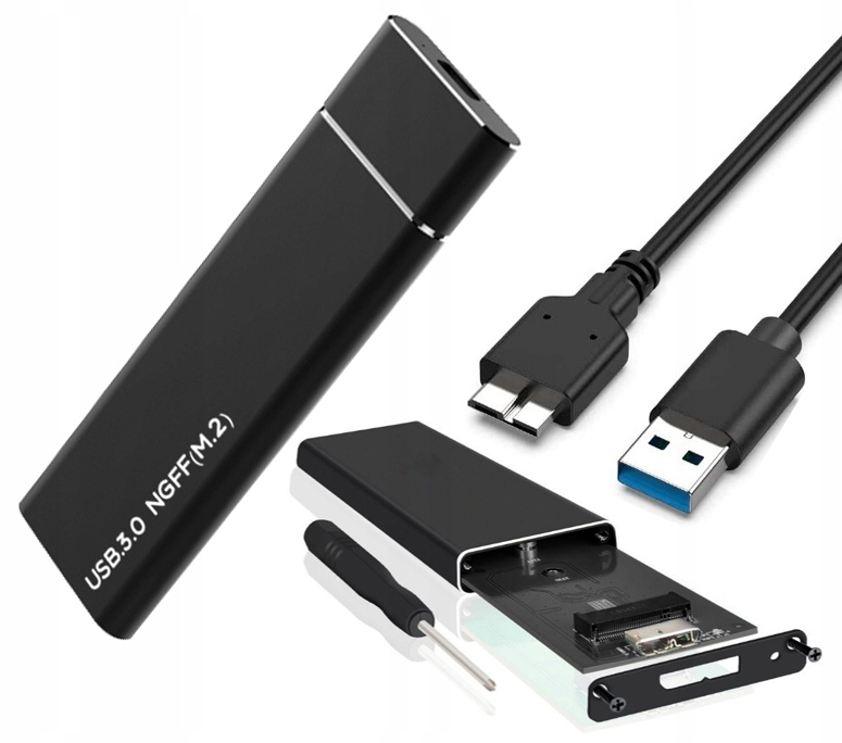 ADAPTER DYSKU SSD m.2 USB 3.0 NGFF obudowa m2 SATA - 12588879841 ... ADAPTER DYSKU SSD m.2 USB 3.0 NGFF obudowa m2 SATA - 12588879841 ...