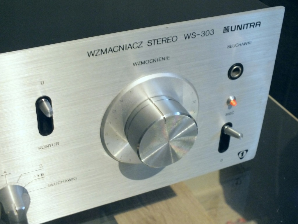UNITRA FONICA WZMACNIACZ WS-303 SILVER - 11595646555 - oficjalne archiwum Allegro