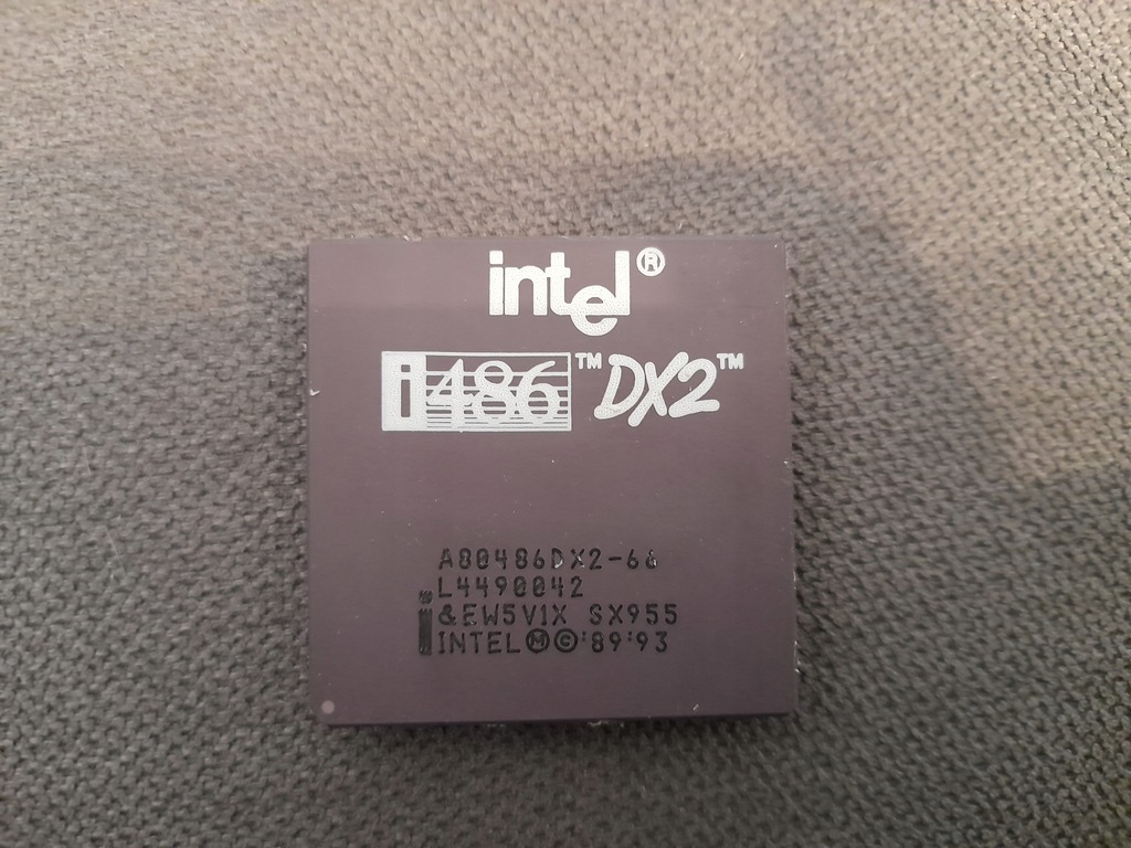 INTEL 486 DX2-66 Socket 3 - 14445426411 - oficjalne archiwum Allegro