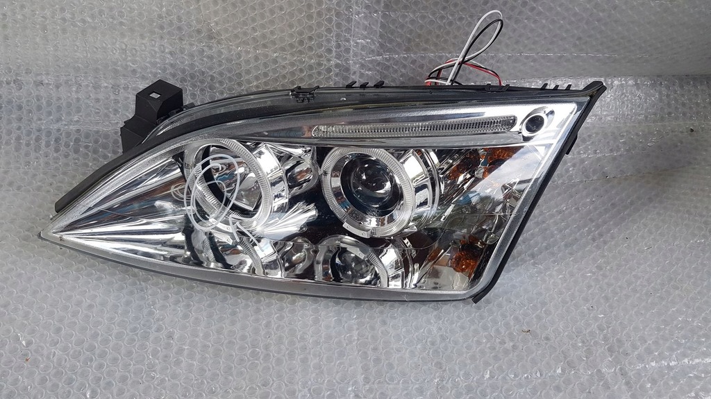 LAMPY PRZEDNIE - FORD MONDEO MK3 LED RING TUNING - 8414664814 ...