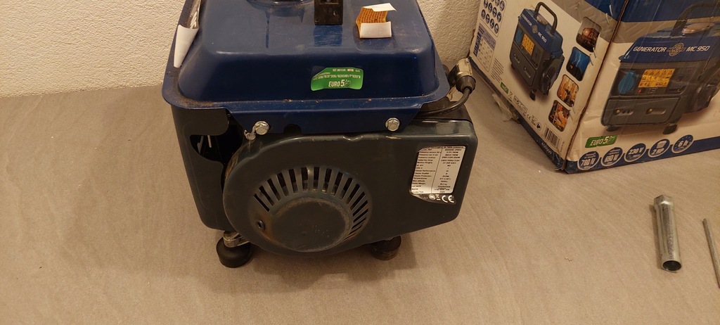 Agregat prądotwórczy mercure mc950 450009 780W - 12605564042 ...