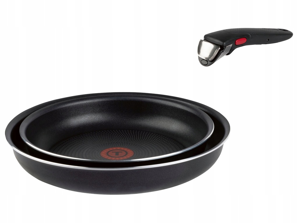 Zestaw patelni TEFAL 24/28 Ingenio rączka 3el - 12568577185 - oficjalne archiwum Allegro