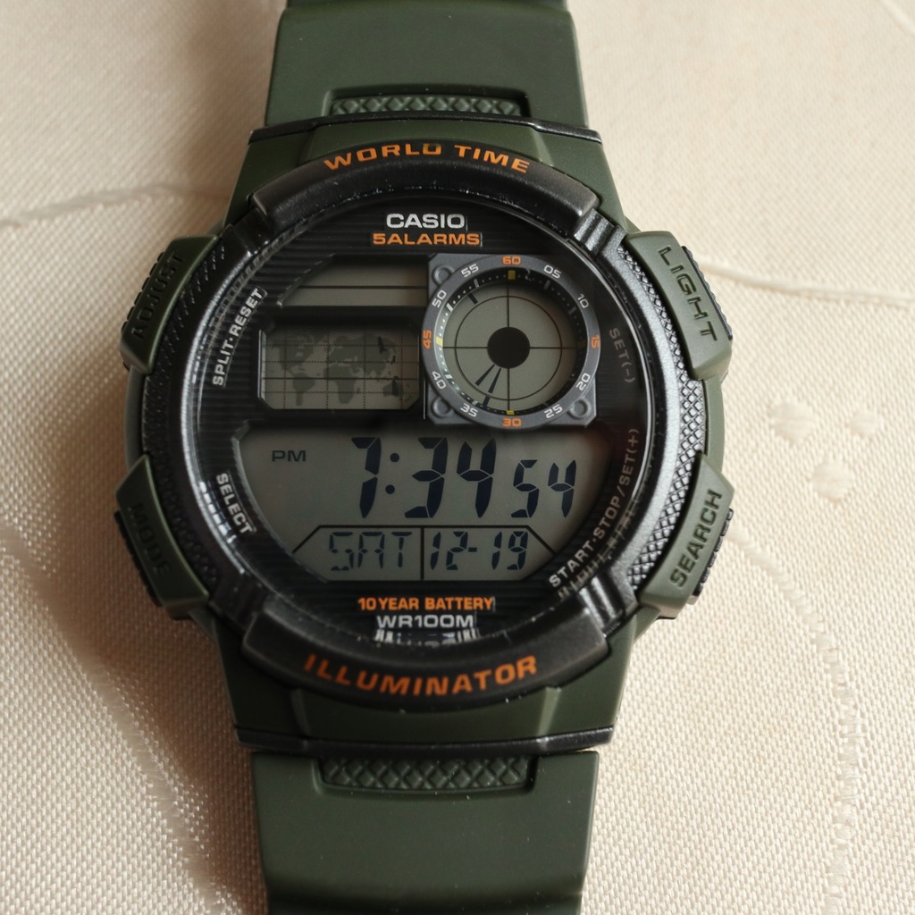 Zegarek Casio AE-1000W-3AVCF - 12279864116 - oficjalne archiwum Allegro