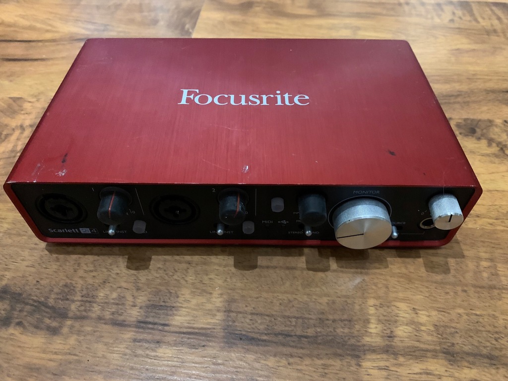 Interfejs Focusrite Scarlett 2i4 2nd Gen - A513 - 14030348189 ...