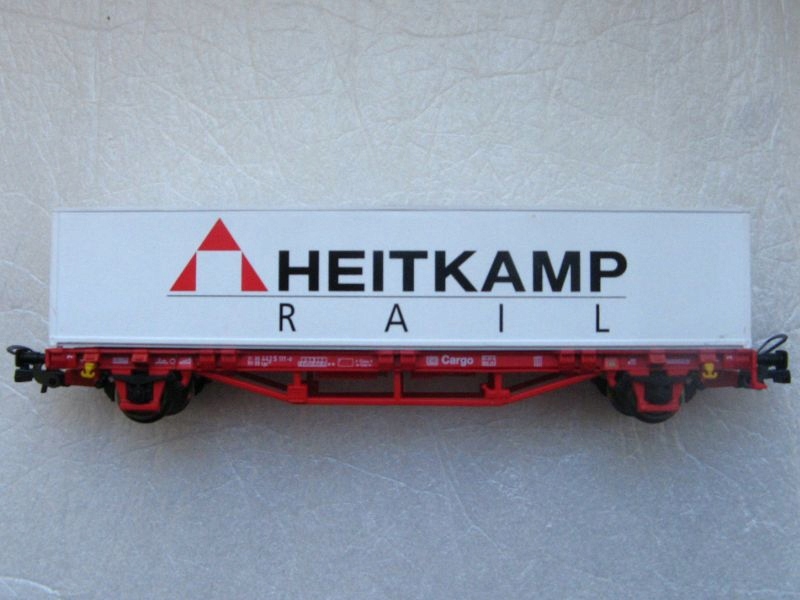 Platforma Piko DB Cargo z kontenerem Heitkamp - 14940097141 - oficjalne ...