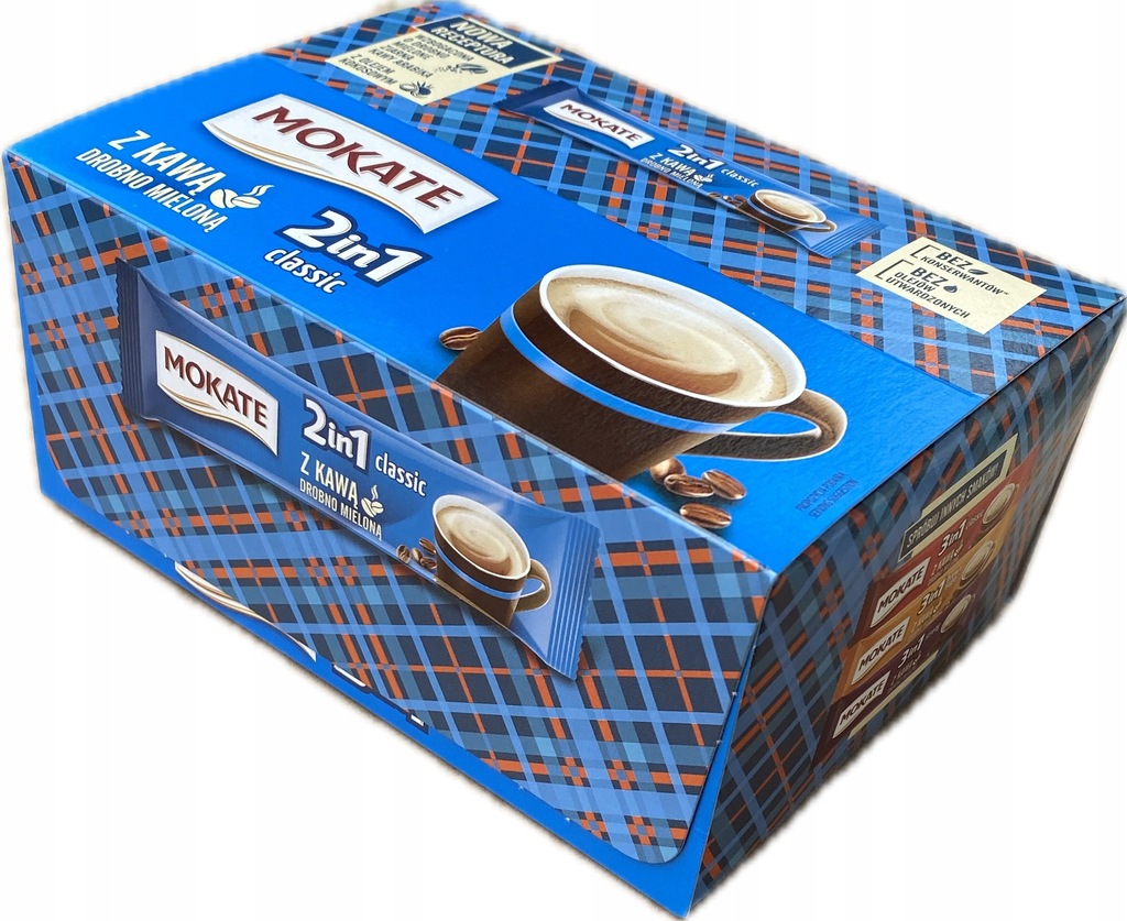 Mokate Classic XXL 2w1 Cały Karton napój kawowy 15x14g (210g) - 15608464173 - oficjalne archiwum ...