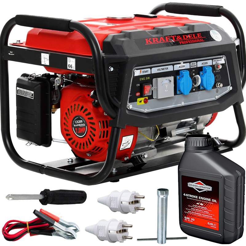 AGREGAT PRĄDOTWÓRCZY GENERATOR 7K KD136 AVR+BRIGGS - 7089274392 ...