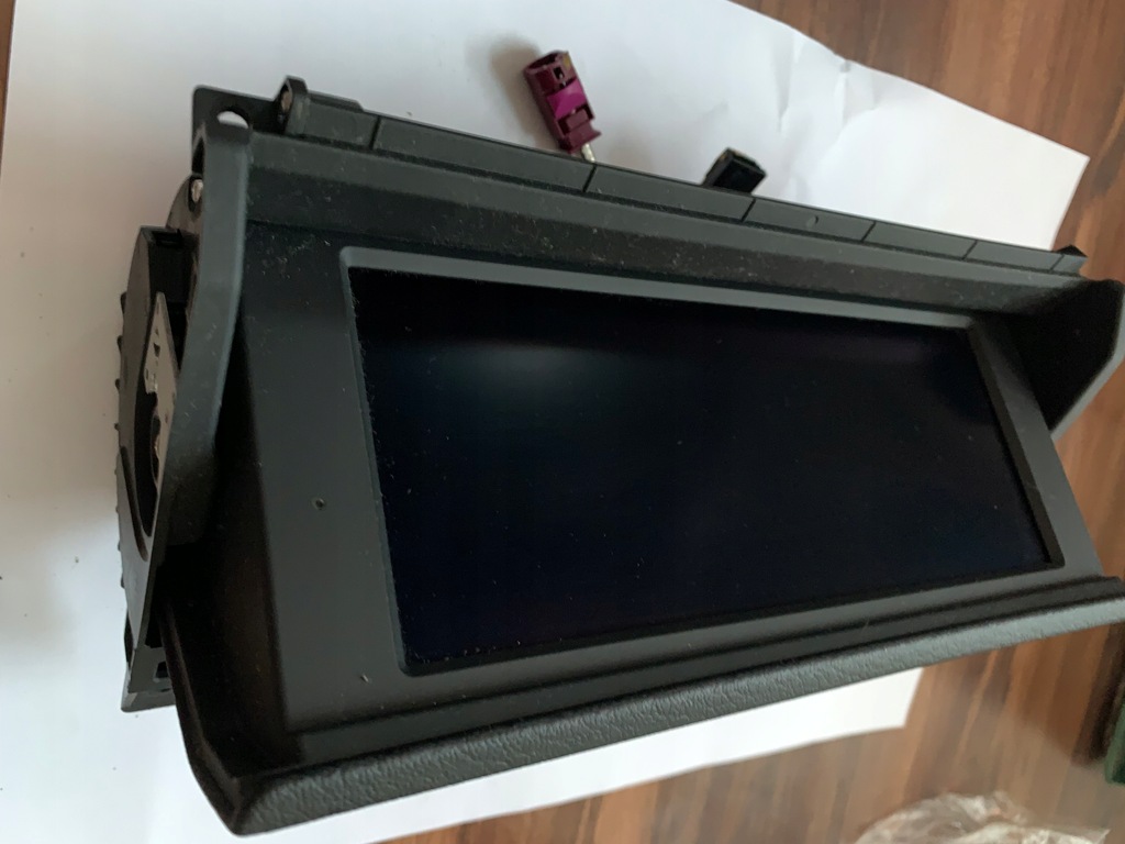 WYSWIETLACZ MONITOR NAWIGACJI BMW Z4 E89 EKRAN - 13555961571 ...
