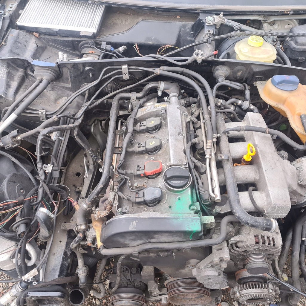 AUDI A6 C5 SILNIK KOMPLETNY 1.8T AWT 150KM - 13115405169 - oficjalne archiwum Allegro