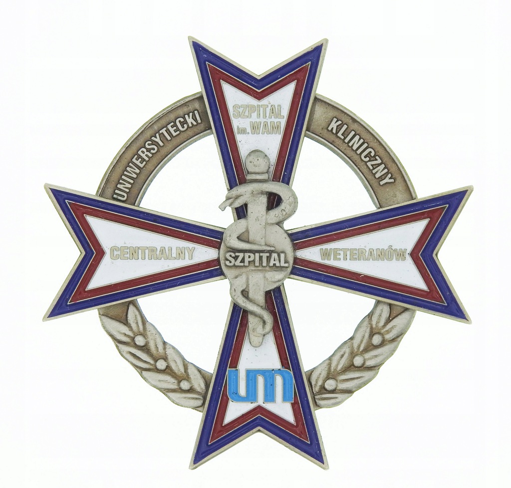 Odznaka Uniwersytecki Szpital Kliniczny Wojskowej Akademii Medycznej - Łódź - 14806321960 ...