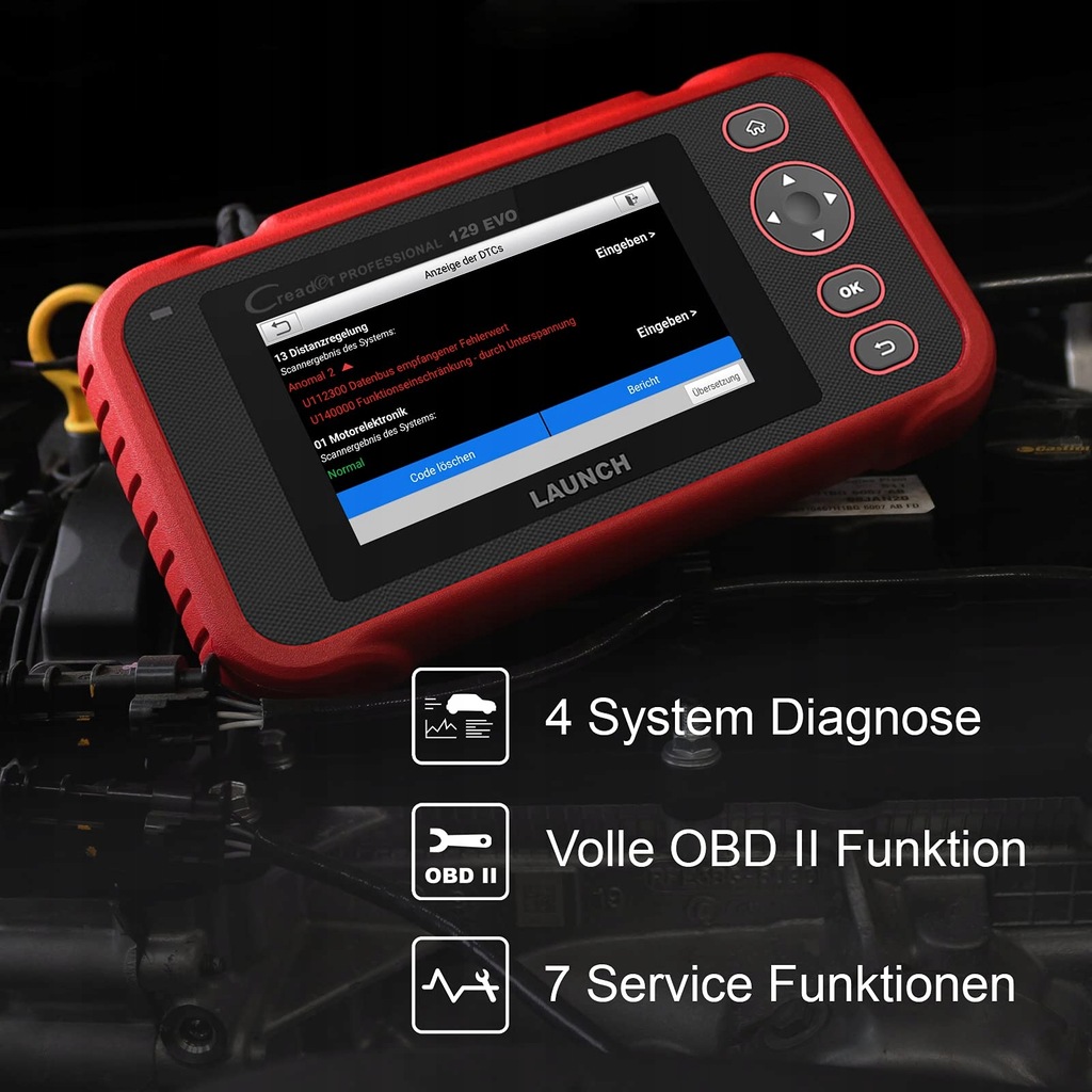 LAUNCH 129 EVO TESTER DIAGNOSTYCZNY - 12678777424 - oficjalne archiwum ...