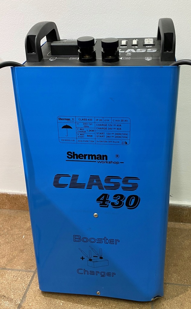 Sherman Rozruch Prostownik Class 430 12/24V 400A - 11754100697 ...