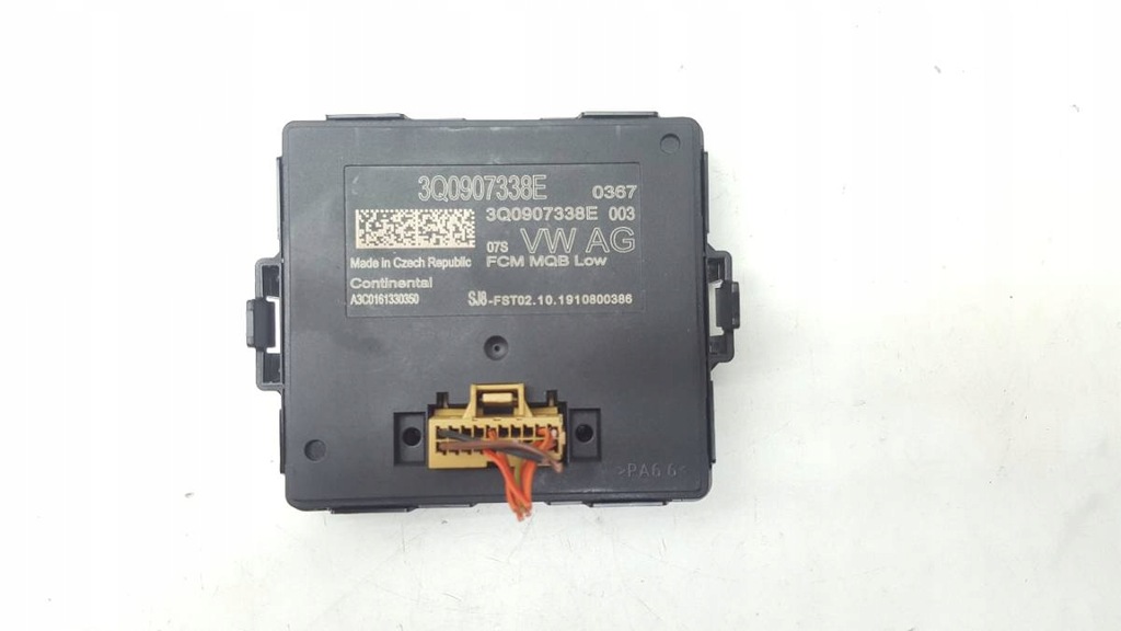 MODUŁ ŚWIATEŁ SKODA OCTAVIA III 3Q0907338E - 12872477321 - oficjalne ...