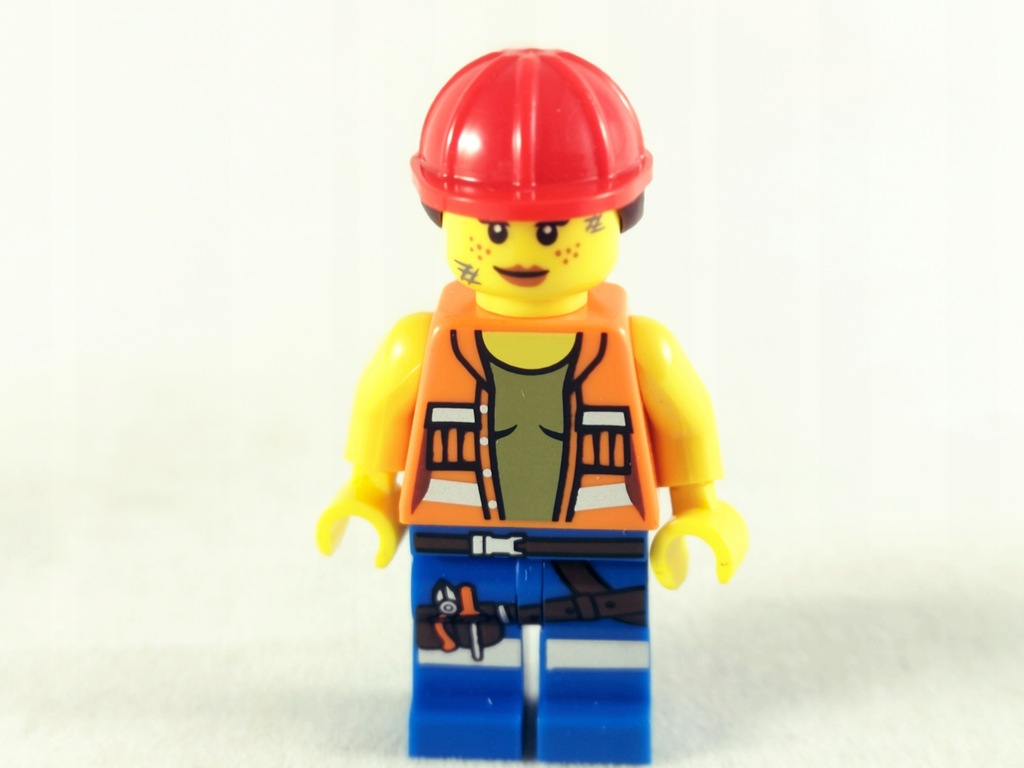 Lego City figurka ludzik budowniczy budowa - 10662950454 - oficjalne ...