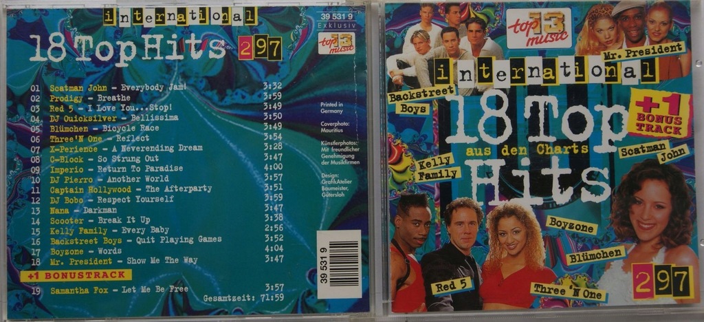 VARIOUS - 18 TOP HITS AUS DEN CHARTS 2/97 #A1/1 - 12303477471 ...