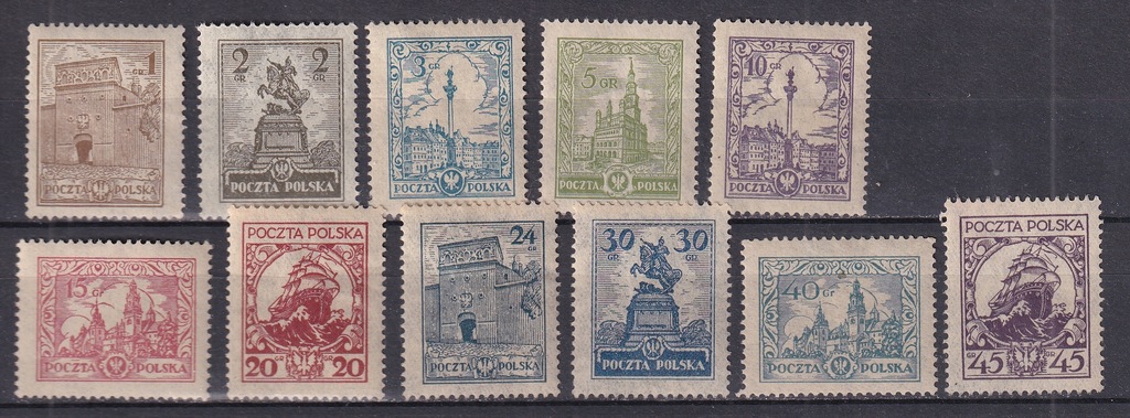 Fi 205-215, stan *, 1925r. E2313 - 15840403809 - oficjalne archiwum Allegro