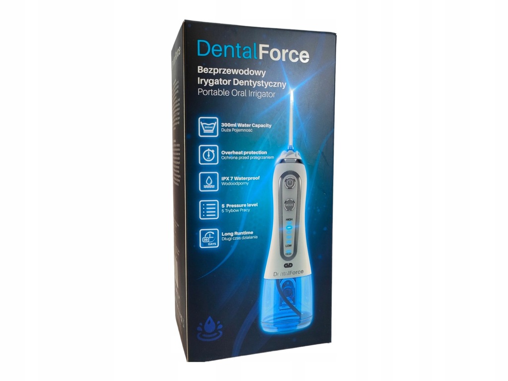 Bezprzewodowy Irygator Dentystyczny Dental Force - 15171730710 ...