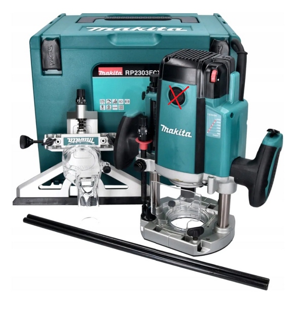 MAKITA RP2303FC FREZARKA GÓRNOWRZECIONOWA FB344 - 15359946259 ...