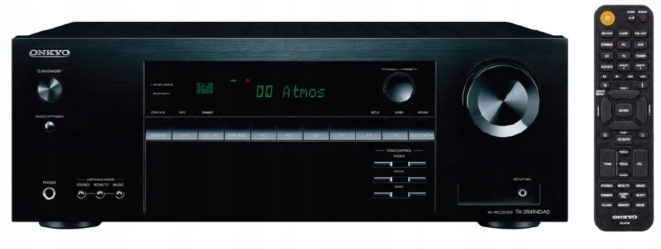 Amplituner Kina Domowego 7.2 Onkyo TX-SR494DAB - 12124419176 - oficjalne archiwum Allegro