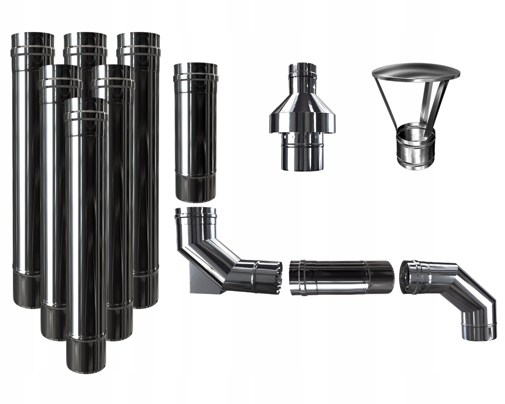 WKŁAD 60/100 7m KOMIN KONDENSACYJNY TURBO MK ŻARY - 7495768953 - oficjalne archiwum Allegro