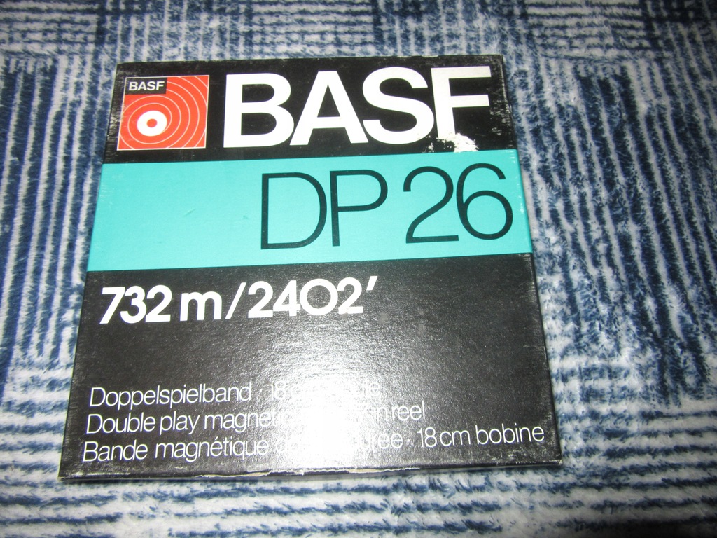 Taśmy szpulowe Taśma szpulowa Basf DP26 18 cm - 13386270609 - oficjalne archiwum Allegro