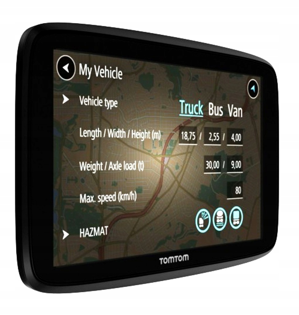TomTom GO 6250 PROFESSIONAL Nawigacja GPS z WiFi - 11684868142 ...