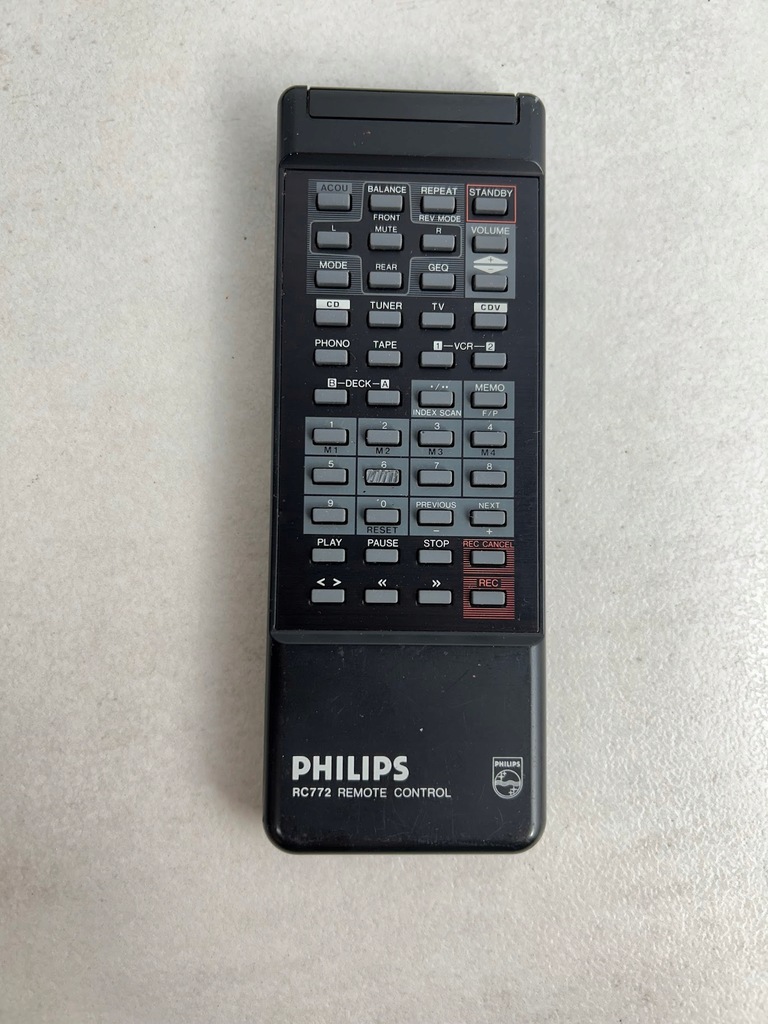 Pilot Oryginalny Philips RC772 - 13791900092 - oficjalne archiwum Allegro