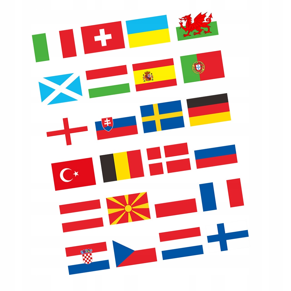 24Pcs European Cup String Flags World Championship - 13408757015 ...