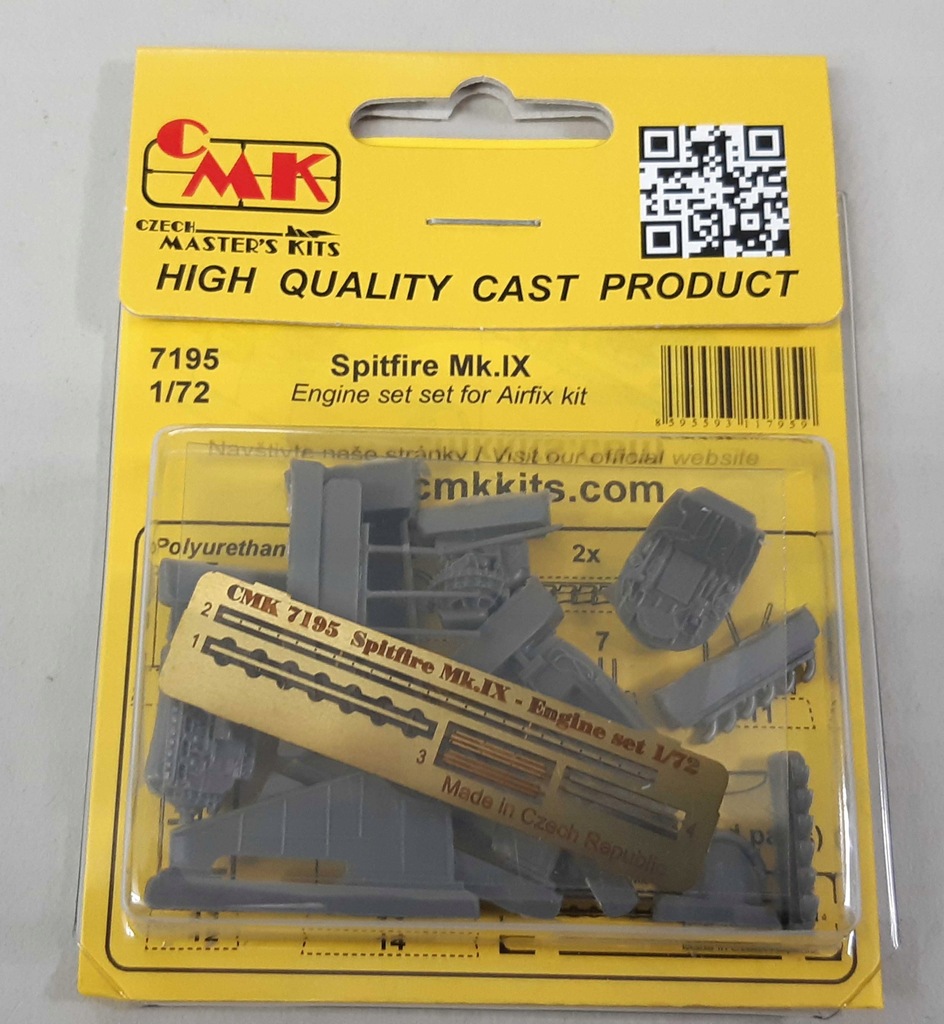 Spitfire Mk.IX Engine set CMK7195 1/72 - 12804808792 - oficjalne ...