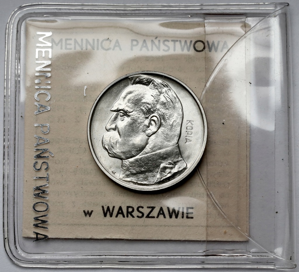 1018. KOPIA srebro 2 złote 1936 Piłsudski - 15377077127 - oficjalne ...