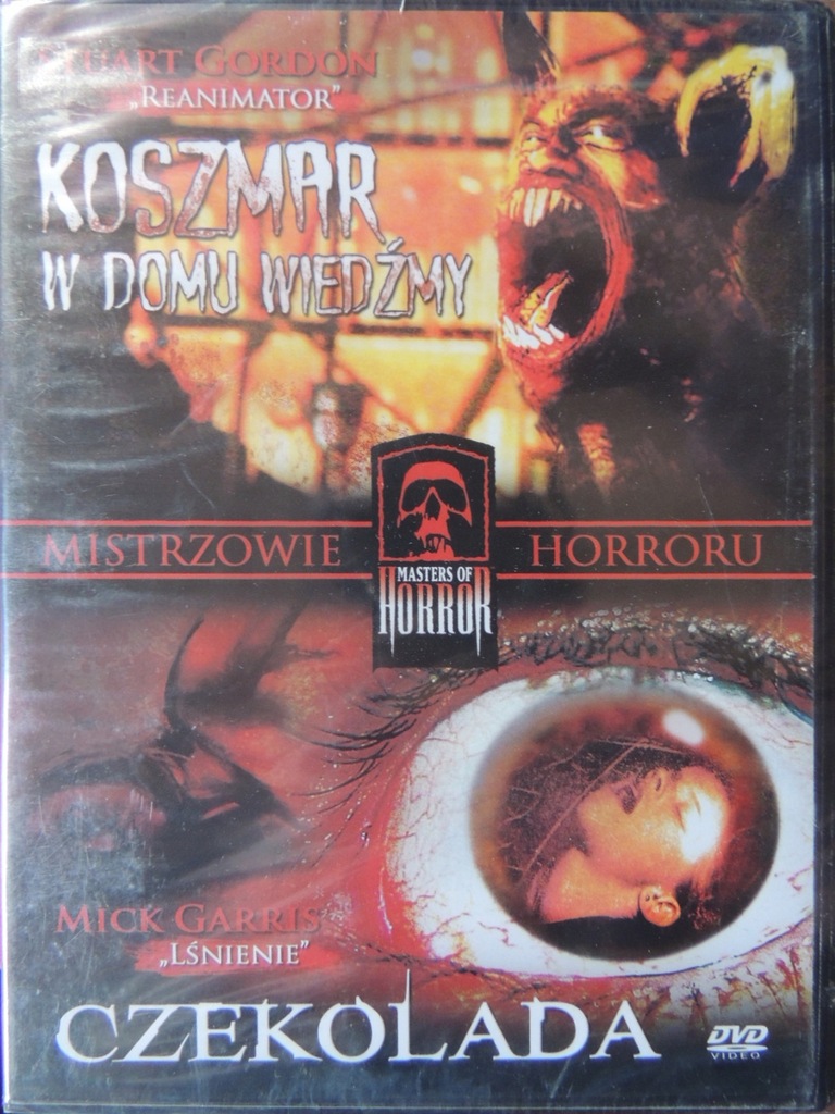 DVD KOSZMAR W DOMU WIEDŹMY MISTRZOWIE HORRORU - 12263713532 - oficjalne archiwum Allegro