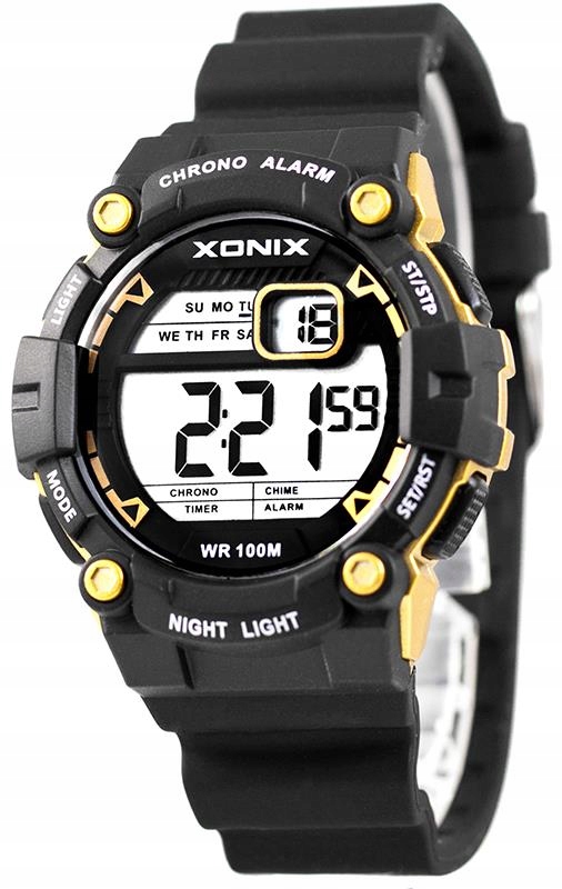 Duży Zegarek Chłopięcy Młodzieżowy XONIX WR100m - 11884427986 - oficjalne archiwum Allegro