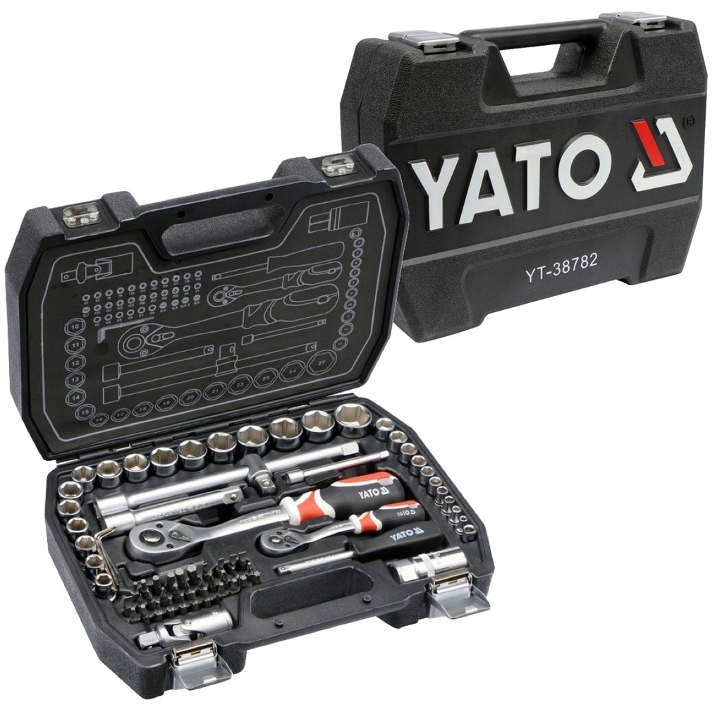 ZESTAW NARZĘDZIOWY WALIZKA YATO KLUCZE NASADOWE - 10961422299 - oficjalne archiwum Allegro