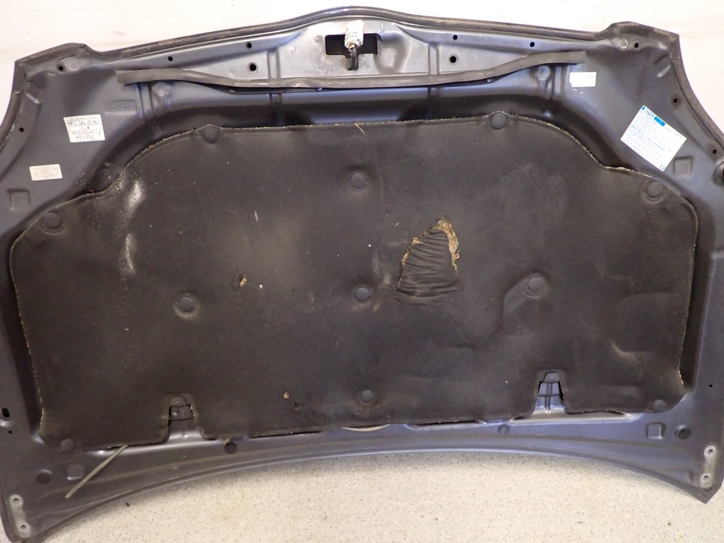 TOYOTA COROLLA E12 WYCISZENIE WYGŁUSZENIE MASKI - 12637337467 ...