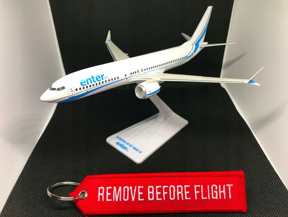 Model samolotu ENTER AIR Boeing 737 MAX - 12662259400 - oficjalne ...