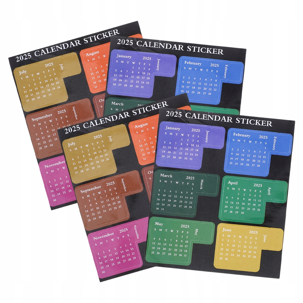 MONTH STICKERS FOR PLANNER 2025 NOTES CALENDAR LABEL STICKY INDEX ...