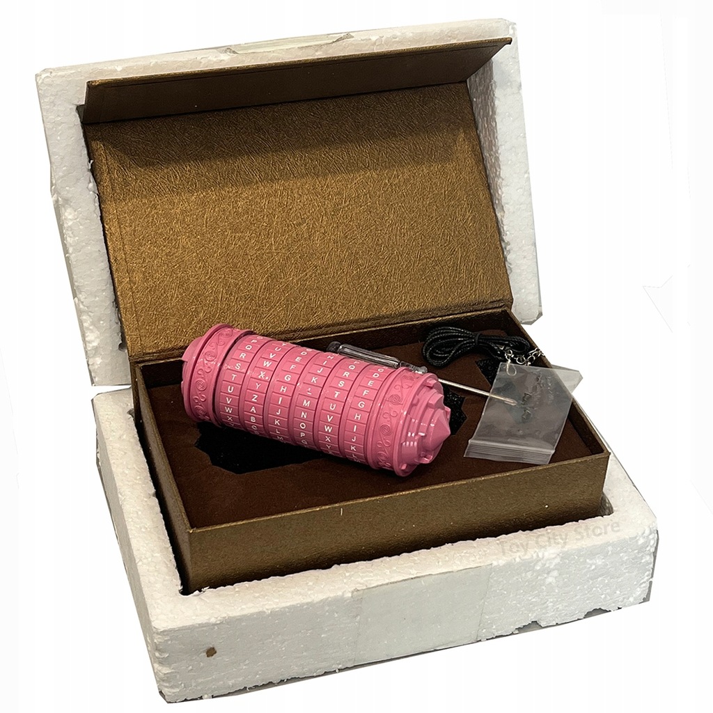Leonardo da Vinci code toys Metal Cryptex loc - 15719267154 - oficjalne ...